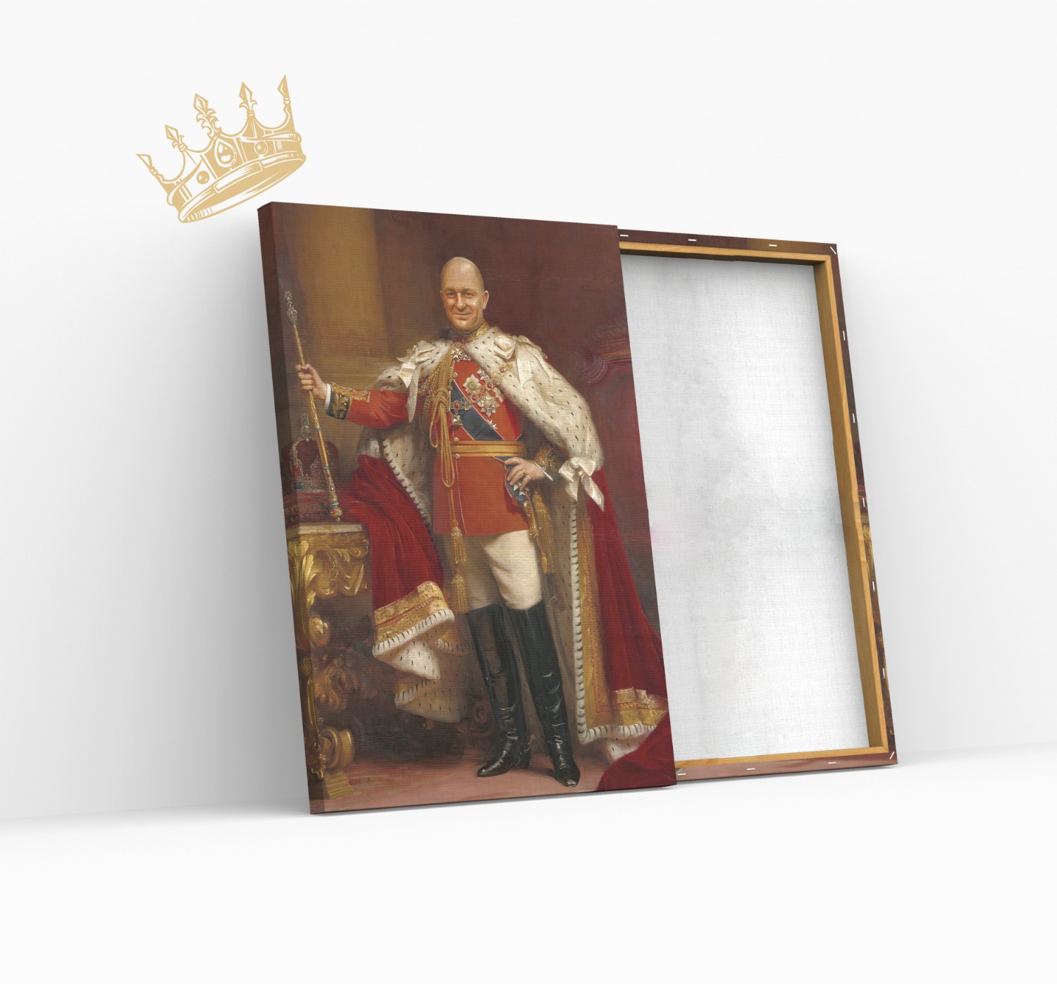 DER FÜRST - personalisierte Leinwand / Poster